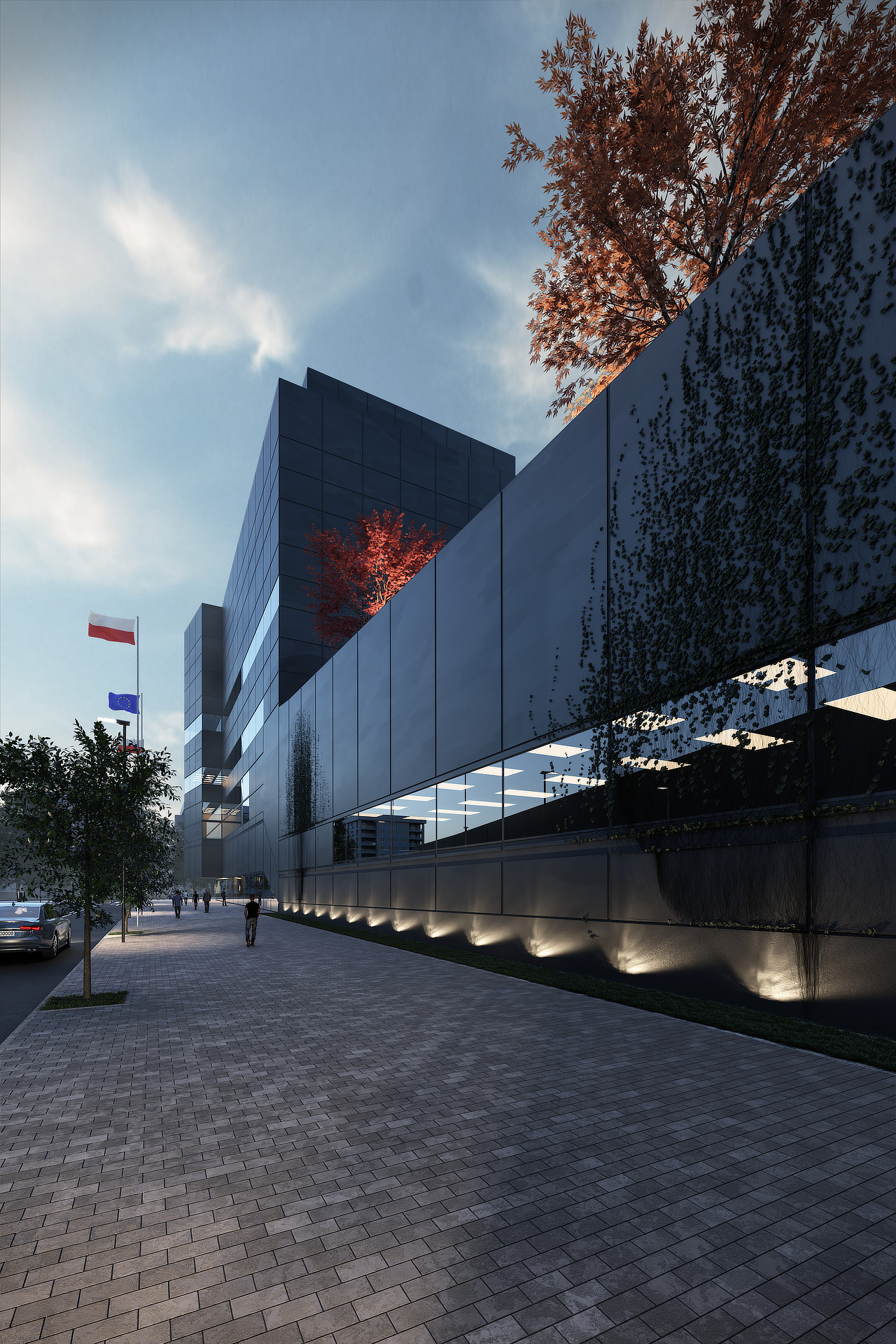 Architectural visualizations in the real surroundings of their ...